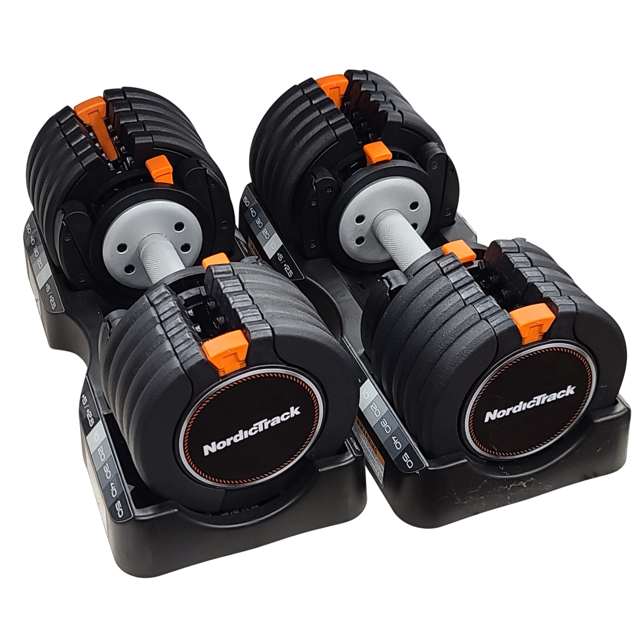 110 lb Select-A-Weight (Pair) Dumbbell - Lew All Fitness